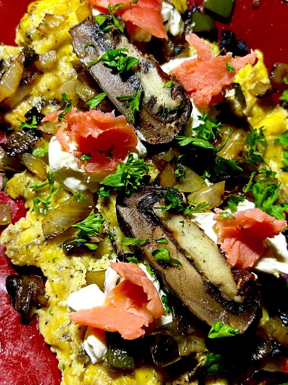 Smoked Salmon Omelette | Recipes from The Garden of Eden